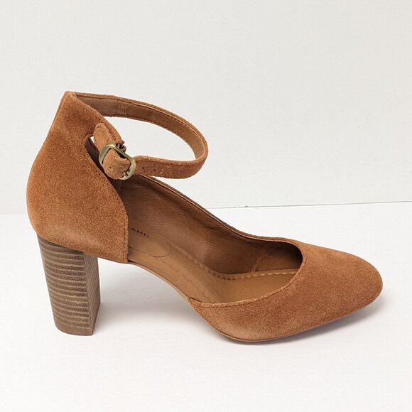 Lucky Brand | Shoes | Lucky Brand Kalicia Dorsay Pumps Caramel Womens ...